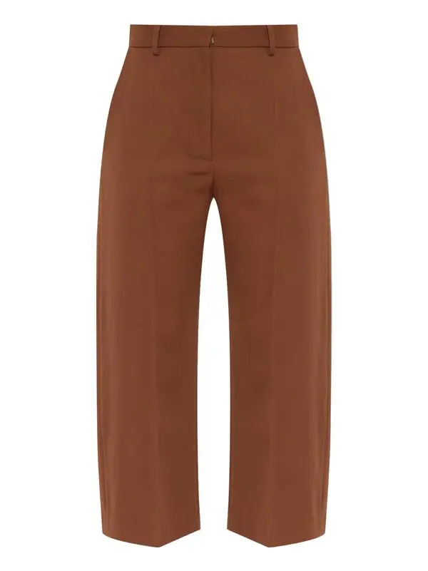 Marni Virgin Wool Culottes - Brown