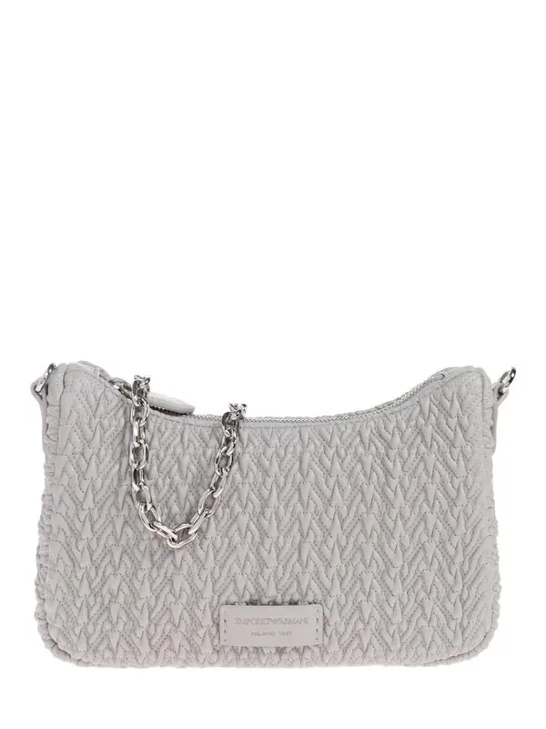 Emporio Armani Baguette Shoulder Bag - Grey