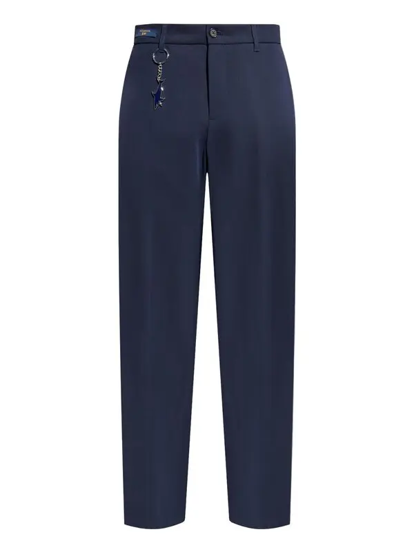 Paul & Shark Tapered-leg Trousers - Navy Blue