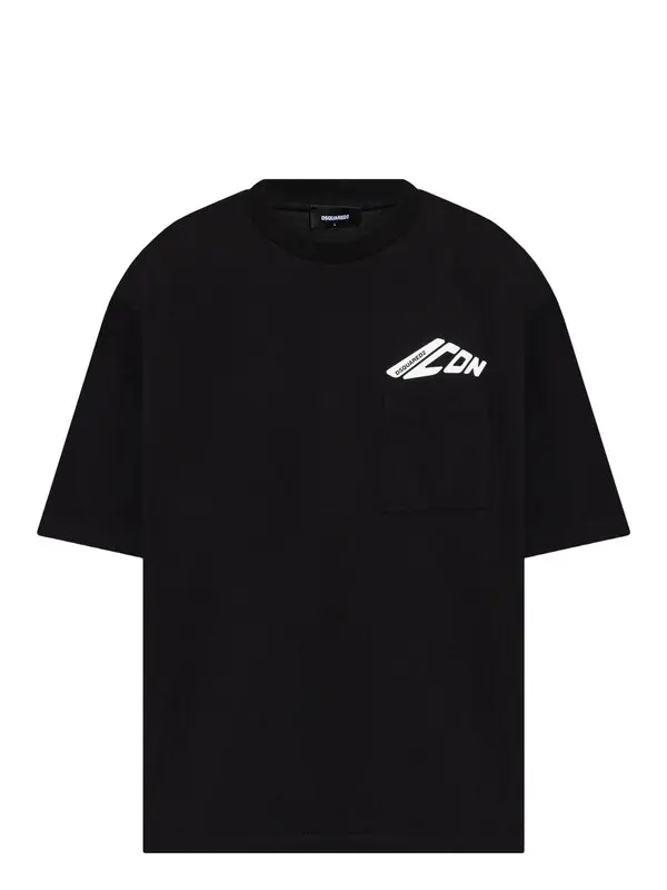 Dsquared2 T-shirt With Logo - Black