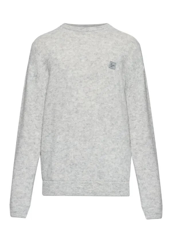 American Vintage Logo Sweater - Grey
