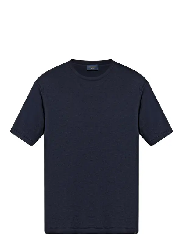 Paul & Shark T-shirt With A Round Neckline - Navy Blue