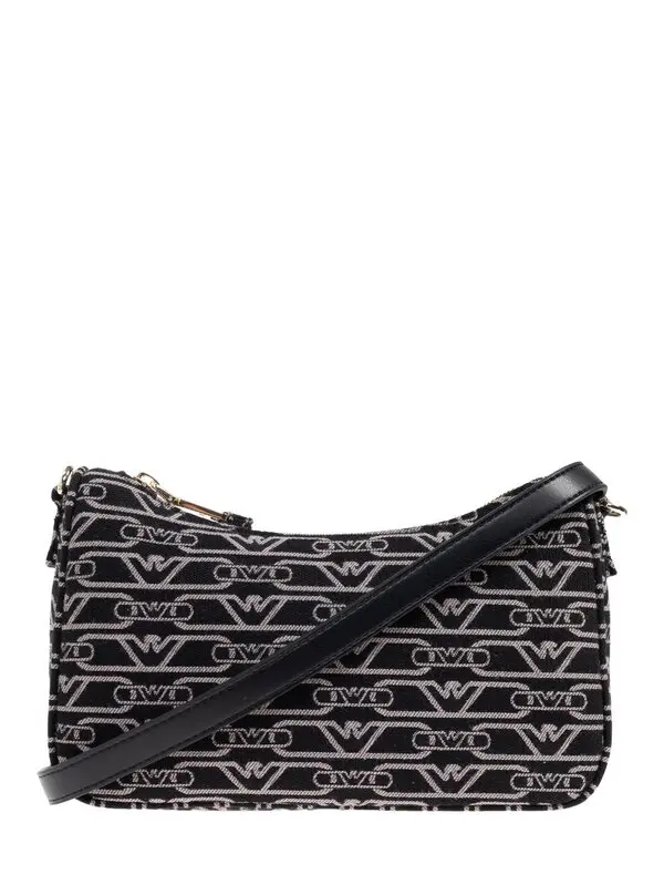 Emporio Armani Logo Shoulder Bag - Black