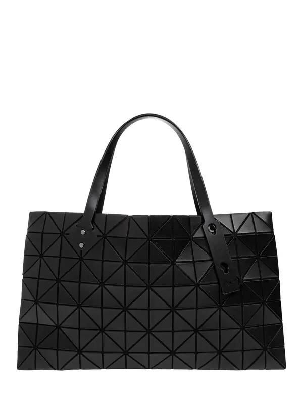 Issey Miyake Geometric Mosaic Shopper Bag - Black