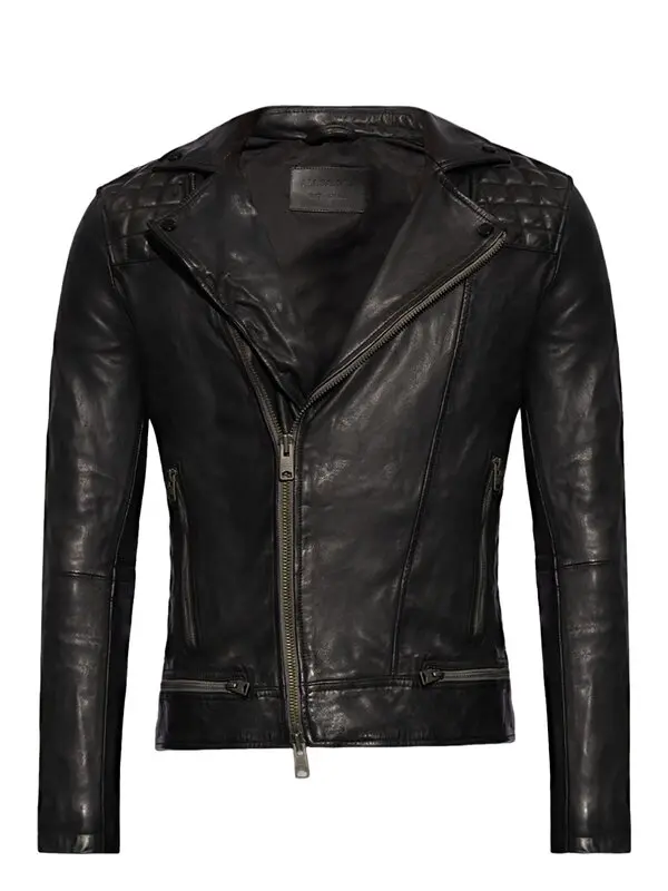 ALLSAINTS Conroy Leather Jacket - Black