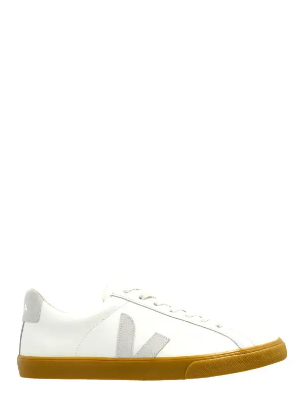 VEJA Esplar Logo Leather Sneakers - Beige