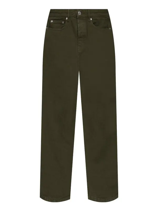 Ami Logo Trousers - Green