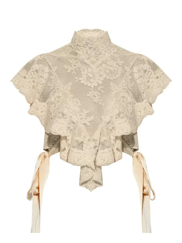 Zimmermann Lace Top - Cream