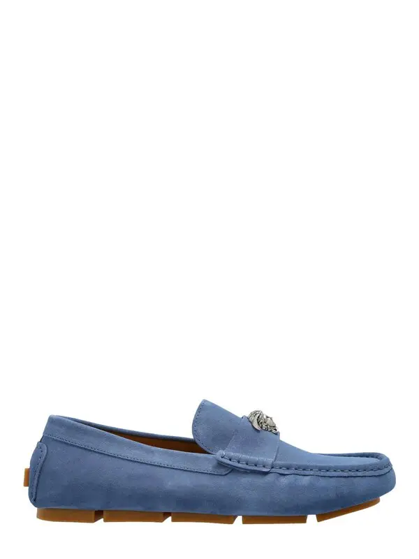 Versace Suede Loafers - Blue