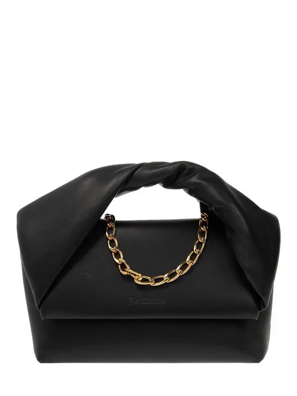 JW Anderson Twister Medium Shoulder Bag - Black