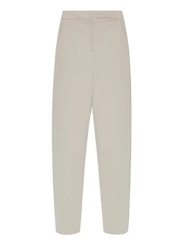 Max Mara Pegno' Creased Trousers - Grey