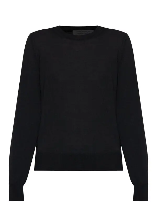 CDG BY COMME DES GARÇONS Fine-knit Wool Sweater - Black