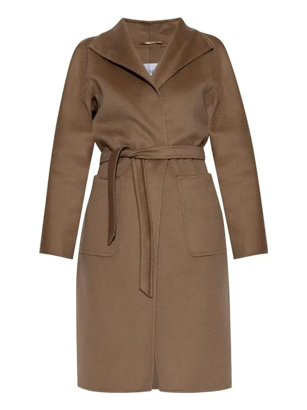 Max Mara Lilia Cashmere Coat - Brown