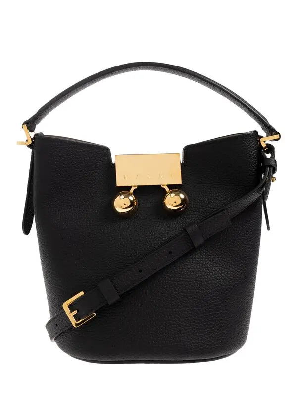 Marni Trunkaroo’ Bucket Bag - Black