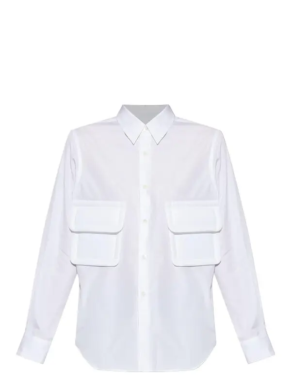 CDG BY COMME DES GARÇONS Cotton Shirt With Pockets - White