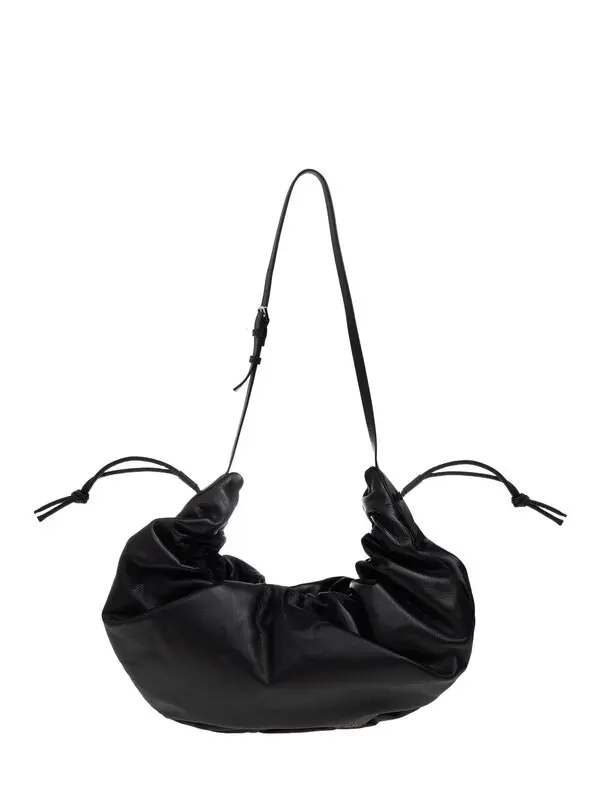 Marni Scrunchie Medium Shoulder Bag - Black