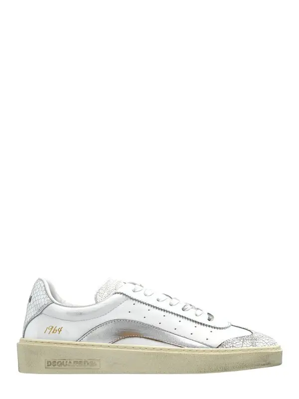 Dsquared2 Rider Leather Sneakers - White