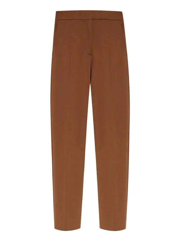 Max Mara Pegno Pleated Trousers - Brown