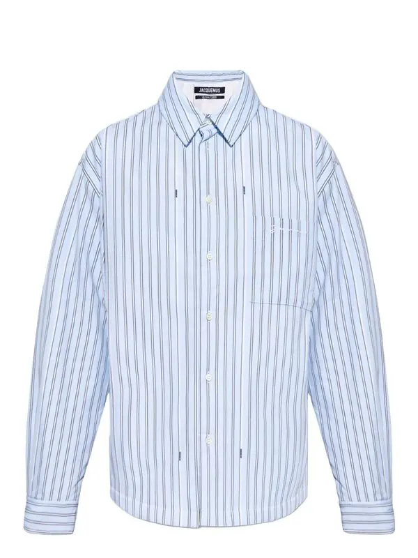 Jacquemus Boulanger Shirt Jacket - Blue