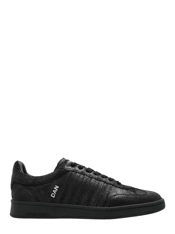 Dsquared2 Boxer Leather Sneakers - Black