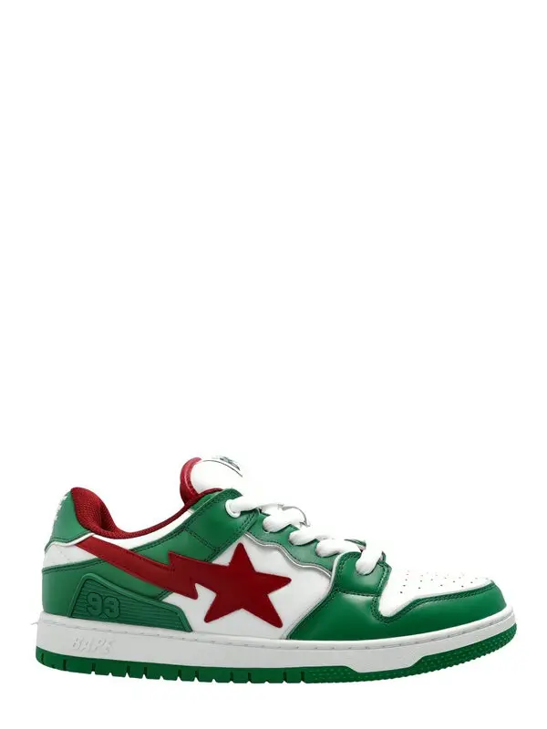 A BATHING APE Sports Shoes With Logo - Green