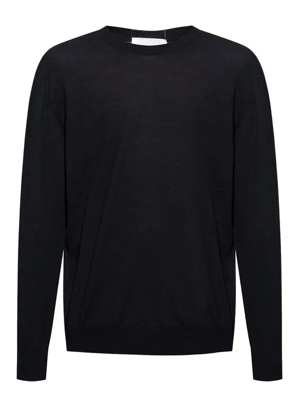 JIL SANDER Wool Sweater - Black