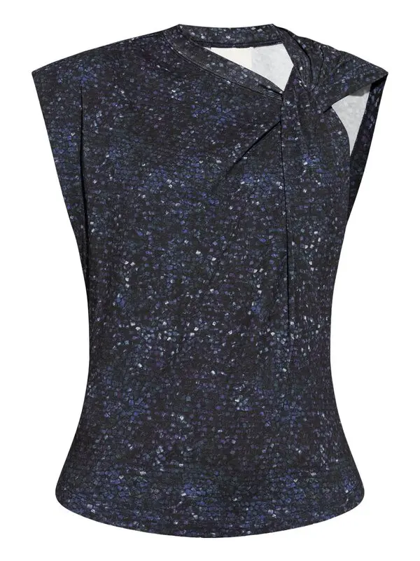 Isabel Marant Nayda Top - Navy Blue