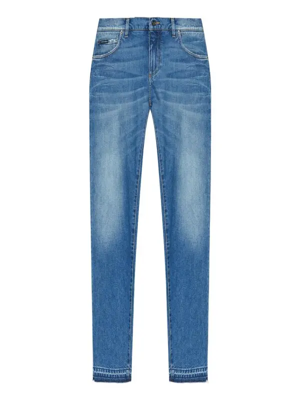 Dolce & Gabbana Slim Fit Jeans - Blue