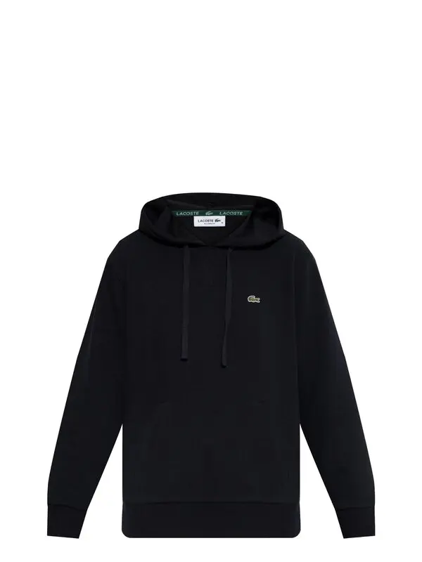 Lacoste Sweatshirt With Logo Patch - Navy Blue