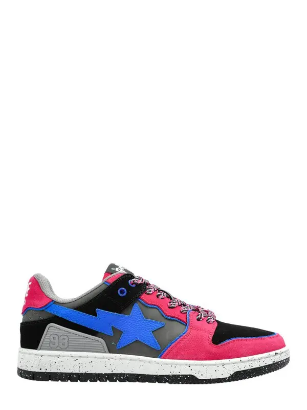 A BATHING APE Sports Shoes With Logo - Pink