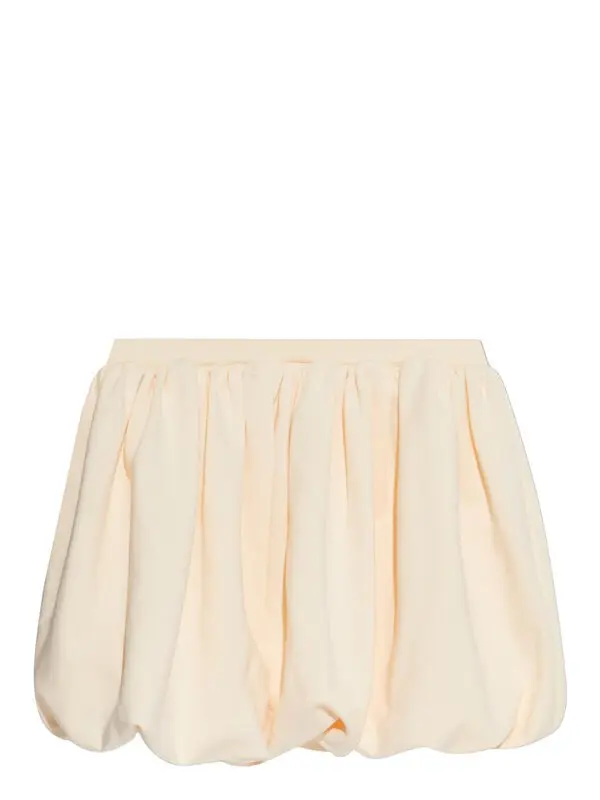 Marni Cotton Balloon Skirt - Cream