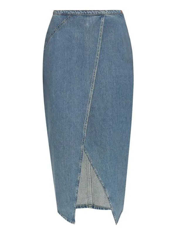 IRO PARIS Isys Denim Skirt - Blue