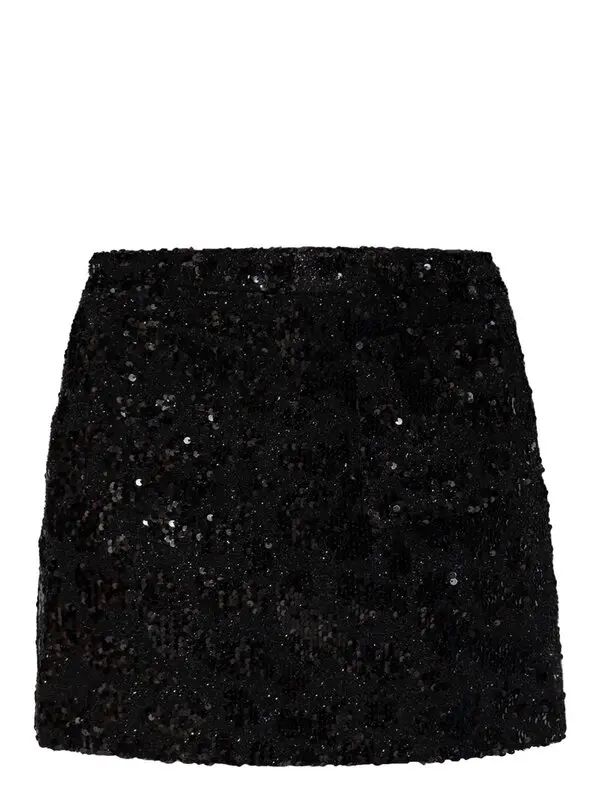 IRO PARIS Opina Sequin Skirt - Black