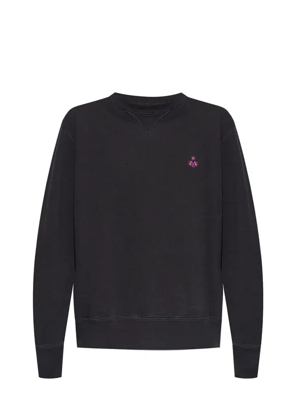 MARANT Mike Crewneck Sweatshirt - Navy Blue
