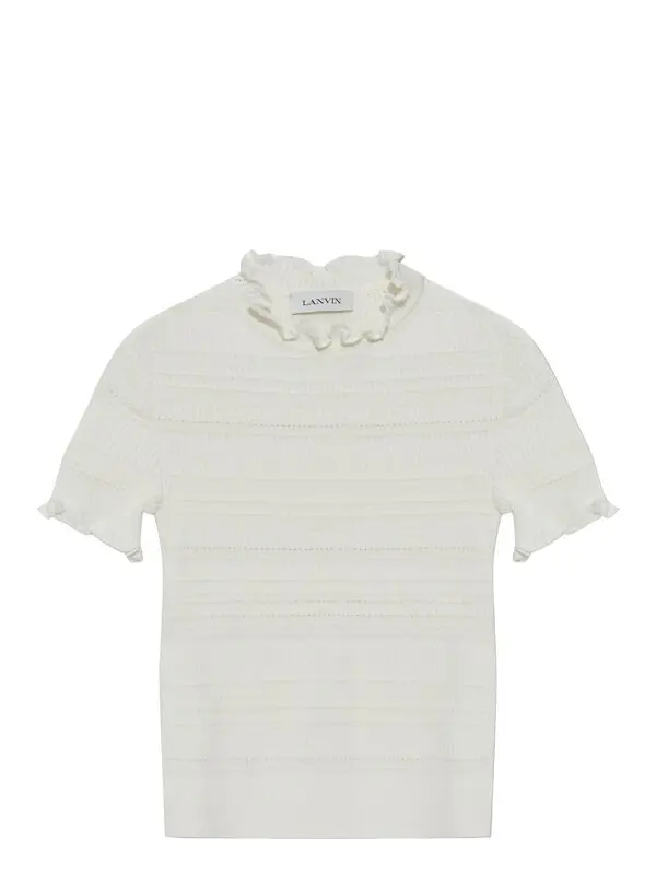 LANVIN Cotton Top - White