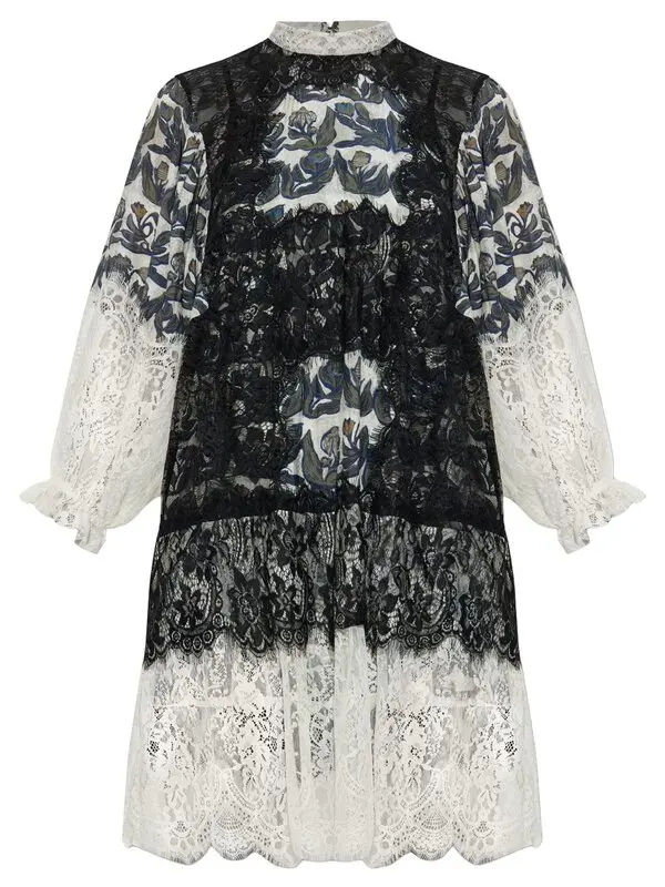 Munthe Lisso Lace Dress - Black