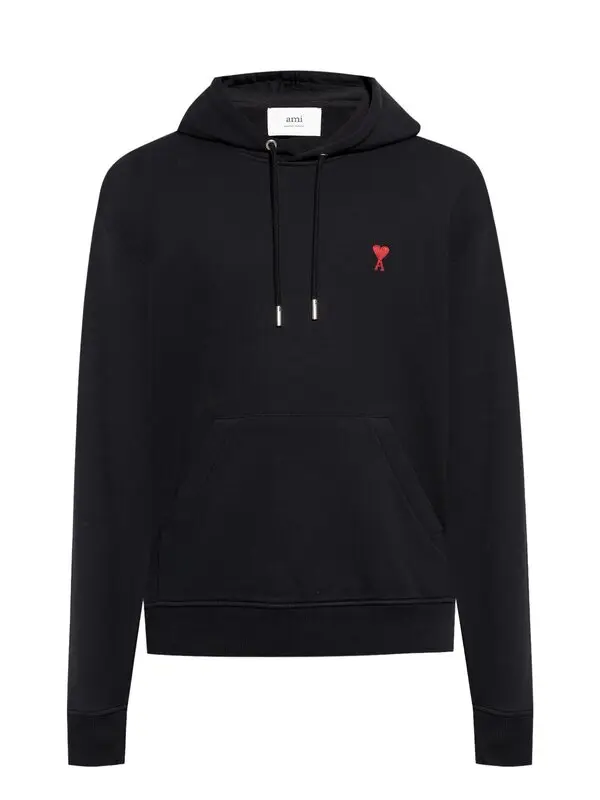 Ami Hooded Sweatshirt - Black