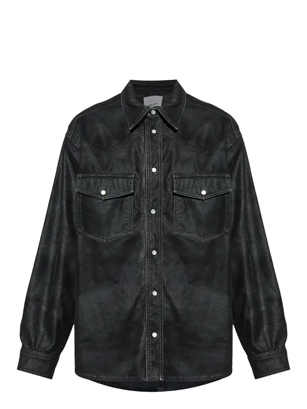 MARANT Shirt `kadrian - Black