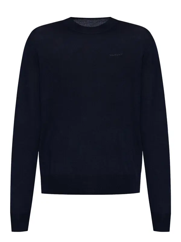 MARANT Basile Sweater - Navy Blue