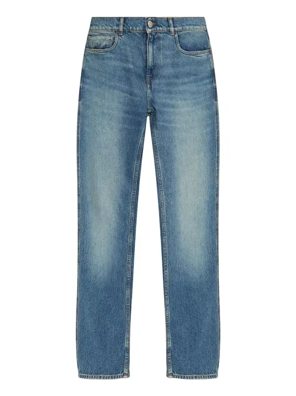 Coperni Straight-leg Organic Cotton Jeans - Blue