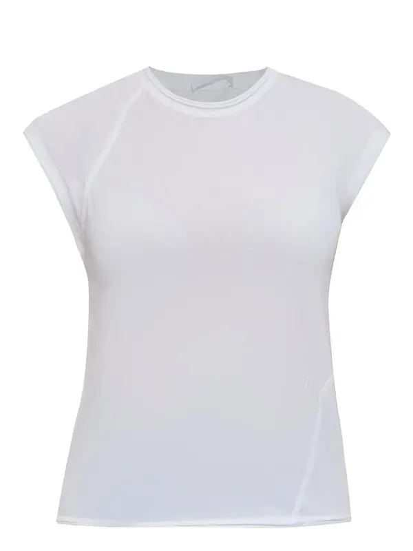 Helmut Lang Raw-edge T-shirt - White