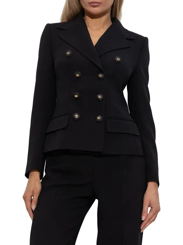 Dolce & Gabbana Double-breasted Blazer - Black