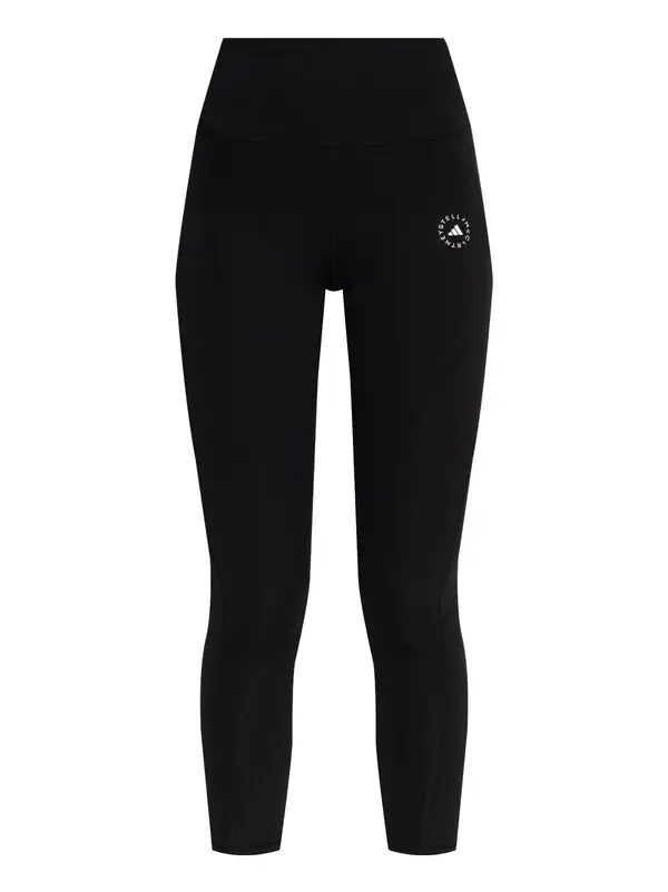 Adidas By Stella McCartney Leggings With Logo - Black