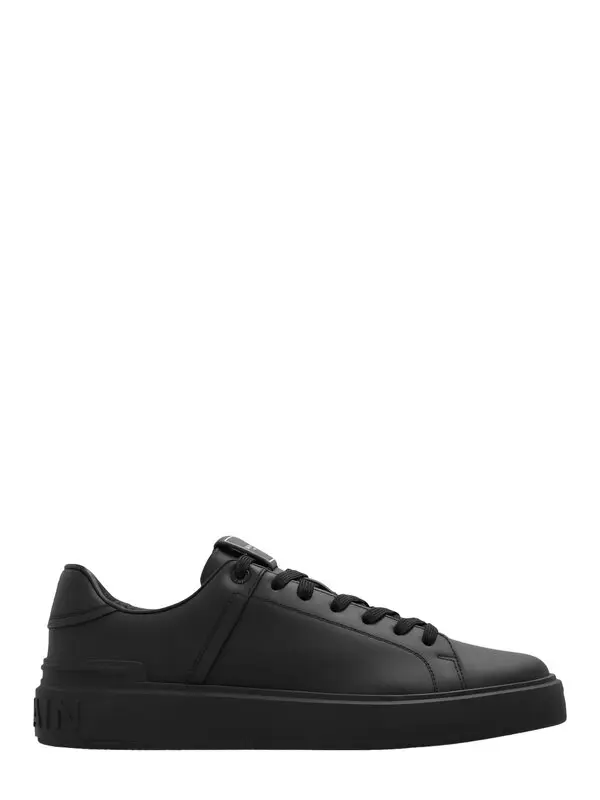Balmain B-court Flip Sneakers - Black
