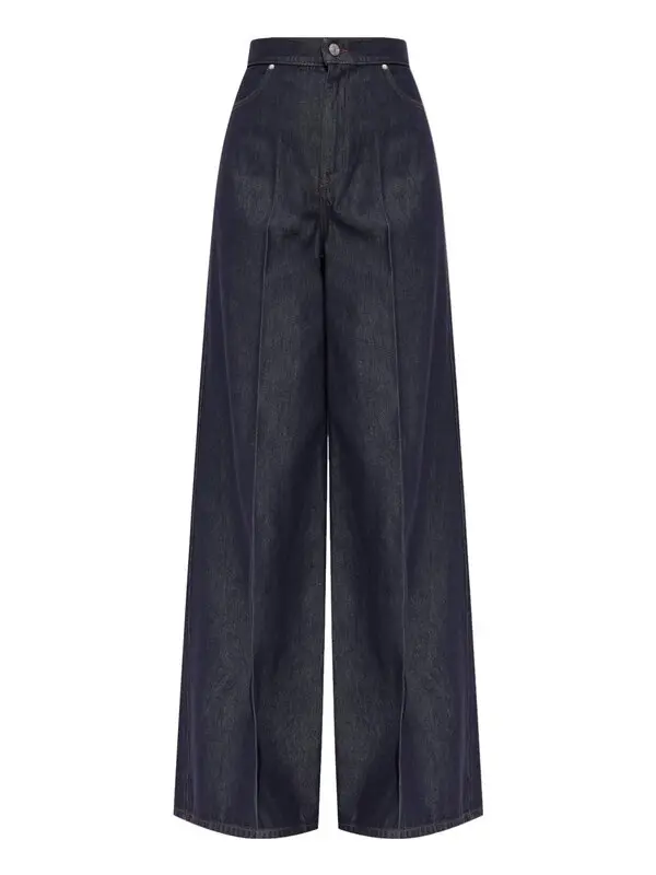 Max Mara Carmine Bootcut Jeans - Navy Blue