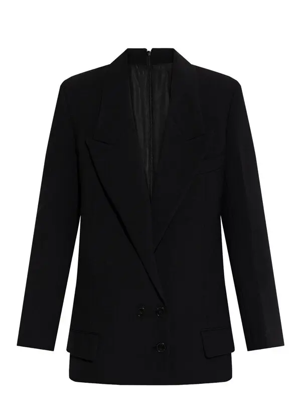 Victoria Beckham Double-breasted Blazer - Black