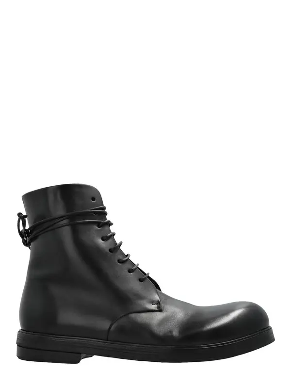Marsèll Leather Ankle Boots - Black