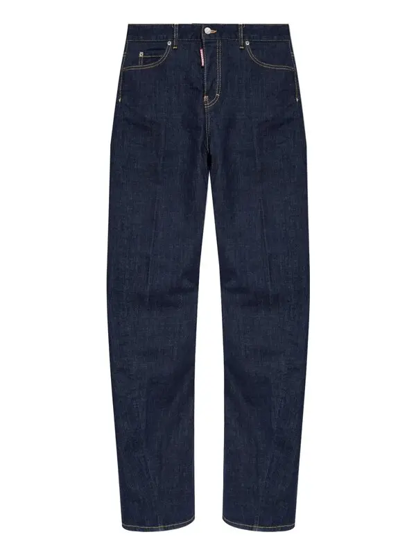 Dsquared2 D2 Twisted Jeans - Navy Blue
