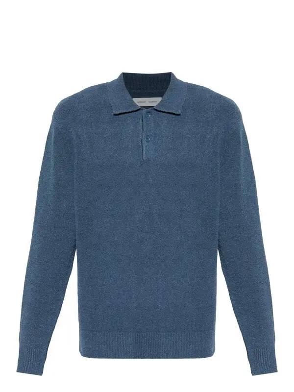 SAMSØE SAMSØE Sanino Boucle Knit Sweater - Blue