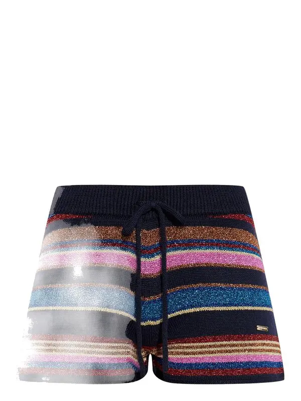Dsquared2 Lurex Thread Shorts - Multicolour